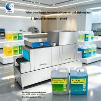 China Yafen Commercial Dishwasher with Tableware Recovery Rotary Machine Conveyor Assembly Line for Canteen, Hotel and Central Kitchen for sale