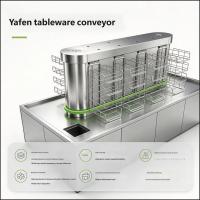 China Tableware Storage & Transport Rotary Machine, Supporting Commercial Dishwasher to Clean Tableware Efficiently for sale