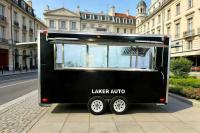 China Customized Enclosed Vending Towable Food Cart Mobile Trailer for Farmers Market Pizza Coffee Service for sale