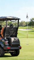 China Flagship Luxury High-Chassis Electric Golf Cart 6 Forward-Facing PT-PBT Seats with All-Terrain Tires for Golf Clubs and Resorts for sale