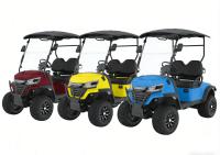 China High Ground Clearance 2 Seater Lifted Golf Carts with Fully Optional Parts for Golf Course 48V 150Ah Battety for sale
