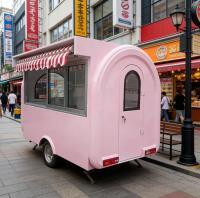 China Factory Outlet OEM ODM Outdoor Mobile Kitchen Catering for Fast food Street Coffee Shop with Stainless Steel for sale
