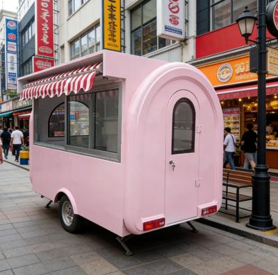 China Factory Outlet OEM ODM Outdoor Mobile Kitchen Catering for Fast food Street Coffee Shop with Stainless Steel for sale