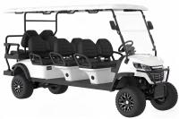 China Advanced suspension system  8 Seats Golf Car Accommodating Large Groups Without Compromising Comfort. for sale