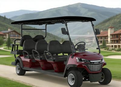 China Eye-catching 8 Seats High-Capacity Electric Golf Cart with Premium Comfort and Smooth Riding Experience for sale