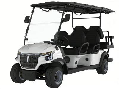 China D3 4 Seats Custom Street Legal Golf Cart with Double Swing Arm Independent Front Suspension and High-Strength Composite Body for sale