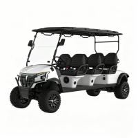 China 6 Seater Electric Golf Cart with 180mm Ground Clearance 40km Max Speed and 70km Range for Resort Campus and Factory Transport for sale
