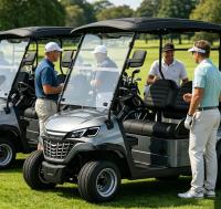 China Compact 2-seater Design 2 Seats Golf Buggy With Small Turning Radius And Easy To Maneuver Perfect For Golf Courses for sale