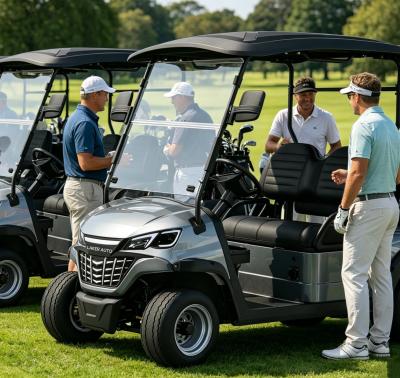 China Compact 2-seater Design 2 Seats Golf Buggy With Small Turning Radius And Easy To Maneuver Perfect For Golf Courses for sale