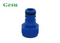China Blue 1/2 Inch BSP Female Thread Adapter Water Threaded Tap Connector for sale