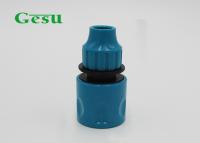 China Home Car Washing Plastic Garden Hose Connectors Quick Release Light Blue for sale