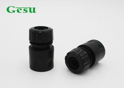 China 1/2 inch Water Fast Hose Coupling Fittings Easy Installation , Black Color for sale