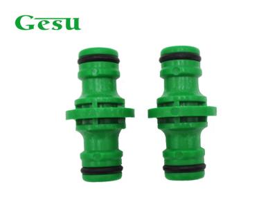 China 2 Way Quick Connect Hose Connectors / OEM Plastic Water Hose Fittings for sale