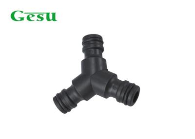 China 3 Way Plastic Garden Hose Connectors , Outside Garden Hose Y Connector for sale