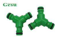 China Y Type Plastic Garden Hose Connectors With Rubber Sealing Water Won'T Leak for sale