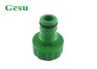 China Female Thread Garden Hose Tap Connector For Lawn Irrigation Green Color for sale