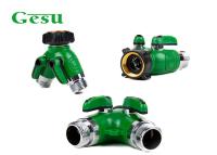 China Heavy Duty Y Shaped Hose Connector Metal Body Washing Machine Y Piece for sale