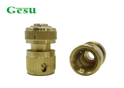 China PP Clip Brass Garden Hose Connectors Water Valve Or Faucet Fittings for sale
