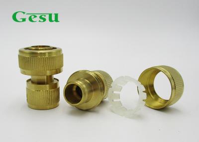 China High Strength Brass Garden Hose Connectors For Home Garden Tools for sale