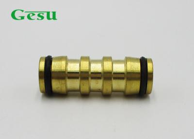 China Durable Brass Garden Hose Connectors , Gold Garden Hose Thread Adapter for sale