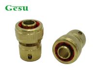 China Outdoor 5/8 Inch Brass Garden Hose Connectors Garden Pipe Fittings Easy To Install for sale