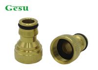 China Outdoor Tap Brass Thread Adapter With Rubber Sealing Ring And Washer for sale