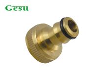 China BSP Standard Female Brass Thread Adapter / Water Hose To Pipe Thread Adapter for sale