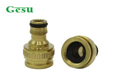 China 1/2 Inch To 3/4 Inch Brass Thread Adapter Threaded Brass Pipe Fittings for sale