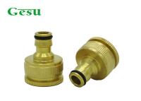 China Garden Hose Brass Thread Adapter Female Garden Pipe Fittings Durable No Rust for sale