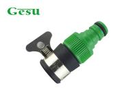China Quick Adaptor Plastic Tap Connector 19.4mm with Stainless Steel Clamp for sale
