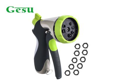 China Adjustable Hose Spray Nozzle 10 Washers Water Spray Gun For Plants for sale