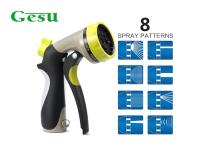 China Commercial Grade Metal Hose Spray Nozzle / Heavy Duty Garden Hose Nozzle for sale