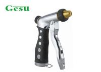 China Heavy Adjustable Spray Nozzle / Commercial Grade Water Nozzle With Brass Head for sale