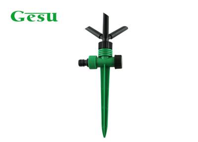 China Agriculture Watering Rotating Spike Lawn Sprinkler For Garden Irrigation for sale