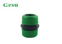 China ABS And PP Plastic Garden Hose Connectors Water Hose Mender Green Black for sale