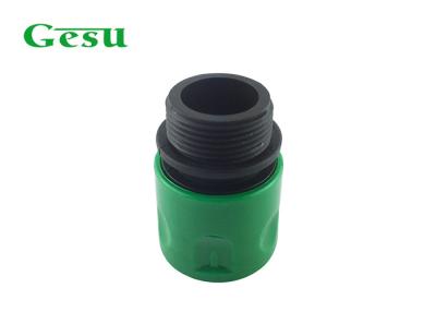 China Male Plastic Garden Hose Connectors / Quick Connect Hose Connectors 3 Locks Fixing for sale