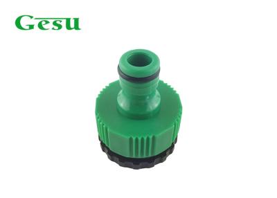 China 1 Inch To 3/ 4 Inch Plastic Garden Hose Adapter , Faucet To Garden Hose Adapter for sale