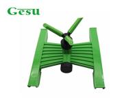 China Three Arm Rotating Lawn Sprinkler With H Base , Vortex Automatic Lawn Sprinkler for sale