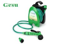 China 10 M Garden Water Hose Reel Set System / Plastic Small Garden Hose Reel for sale
