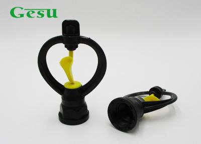 China Female Plastic Butterfly Long Range Lawn Sprinkler Yellow And Black Color for sale