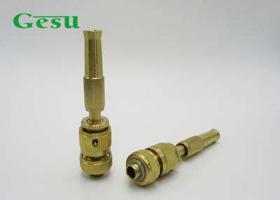 China Watering Garden Hose Nozzle Settings And Brass Hose Connectors Customized for sale