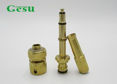 China Adjustable Brass Spray Nozzle Set With 1 / 2 Inch Quick Hose Connector for sale