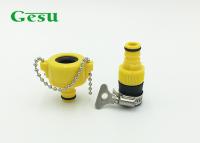 China Faucet Plastic Hose Pipe Tap Adapter Set Use A Ball Chain Or Clamp To Fix for sale