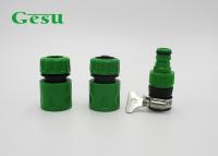 China Plastic Universal Hose Pipe Tap Connector Set Green Color Easy To Assemble for sale