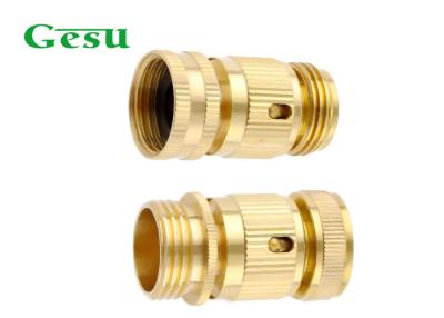 China Rust Proof Hose Connector Set ANSI Or BSP , Brass Hose Quick Connectors Set for sale