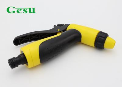China Yellow Black Adjustable Water Spray Nozzle / Portable Jet Sweeper Nozzle for sale