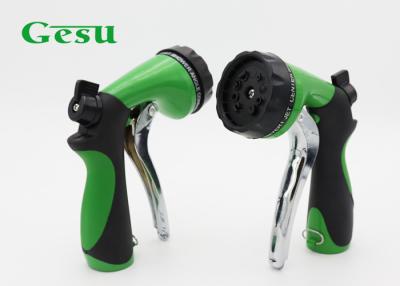 China Lightweight Hose Spray Nozzle With Full Size Zinc Alloy Gun Body 10 Pattern for sale