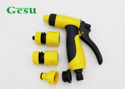 China Lightweight Water Hose Metal Nozzle Set / Garden Hose Nozzle Attachments for sale