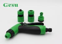China Adjustable Spray Hose Nozzle Set , Powerful Garden Hose Nozzle Repair Kit for sale