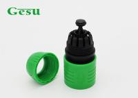 China PP Plastic Garden Hose Connectors With Water Stop Pin Rubber Sealing for sale